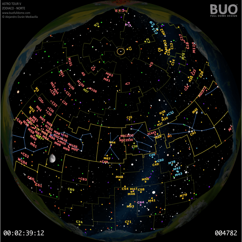 Astro Tour: The Zodiac, constellations, mythology & deep space objects